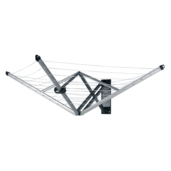 WallFix - Fold away washing line (24 metres line) - Silver – Brabantia ...